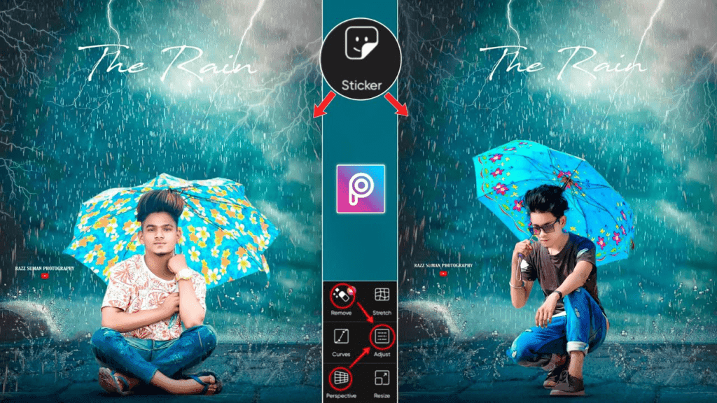 Rain Photo Editing 2022 Download All Use Material - Razz Suman Photography