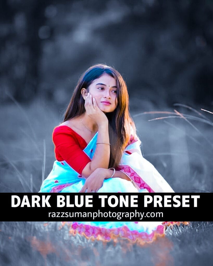 Dark Blue Tone Lightroom Preset Download - Razz Suman Photography