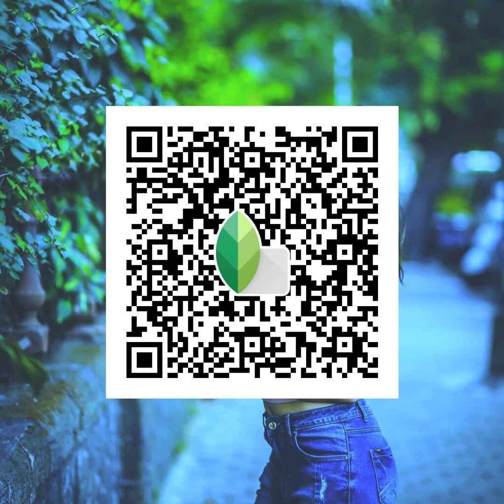 Top 50 snapseed qr code photo editing