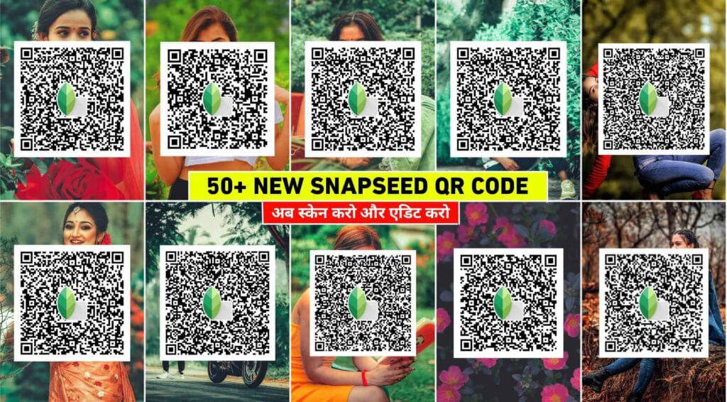 Top 50 snapseed qr code photo editing