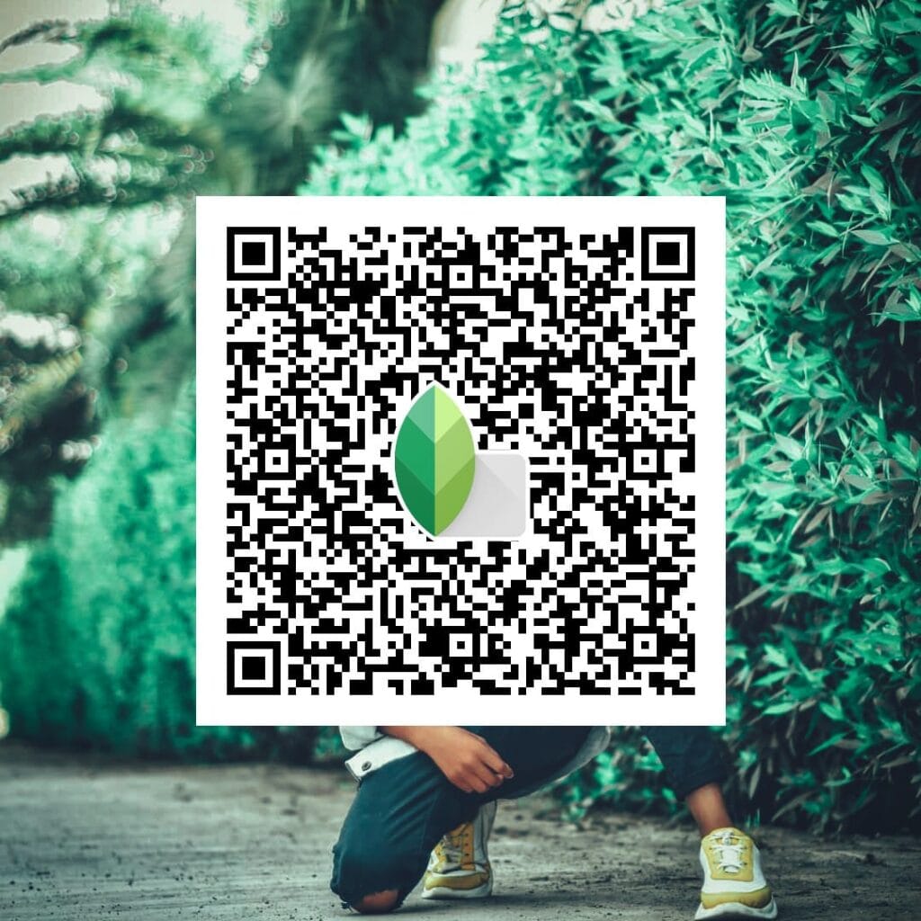 Top 50 snapseed qr code photo editing