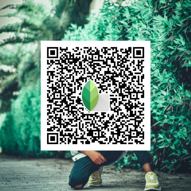 Top 50 snapseed qr code photo editing