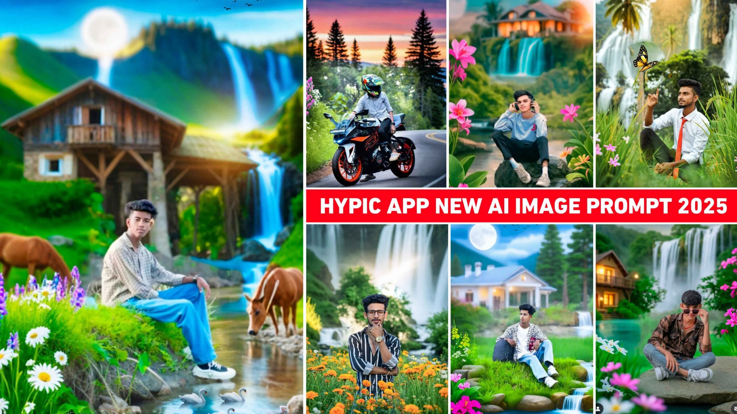 Hypic App New Ai Image Prompt 2025 | Hypic New Photo Prompt