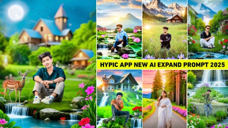 Top 10 Hypic App Photo Editing Prompt 2025 | Hypic App Prompt