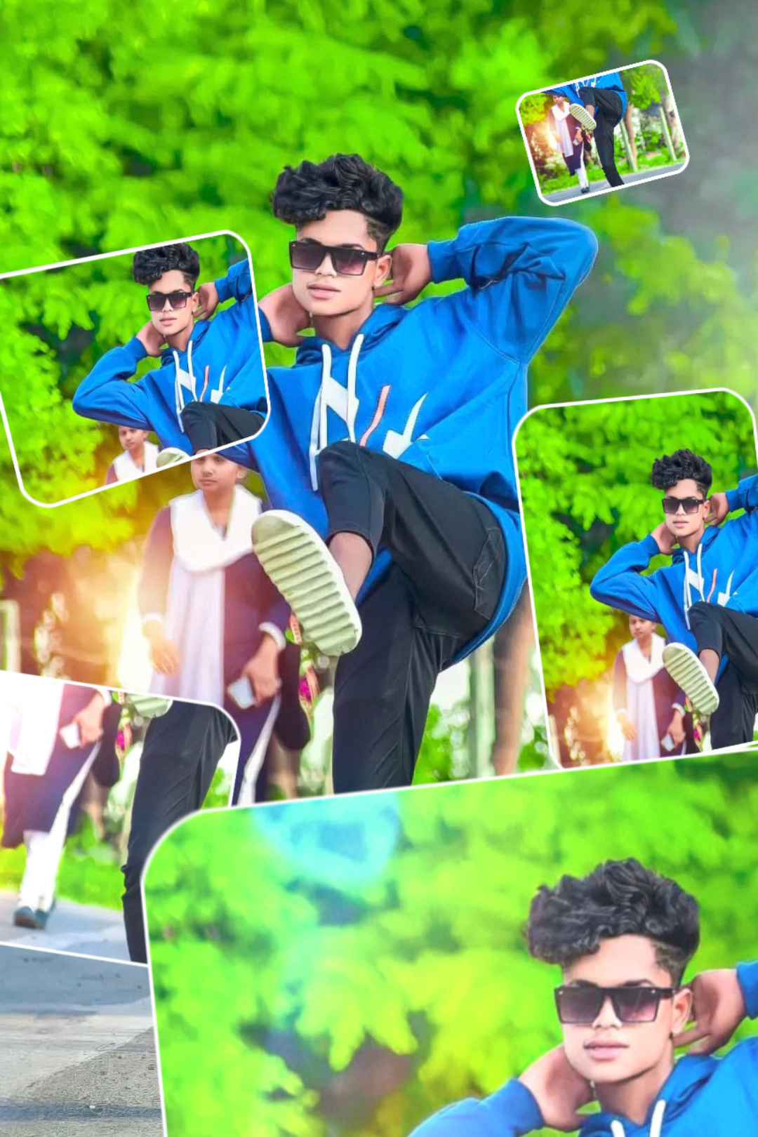 Horizontal Reels Effect Capcut Template Link 2025