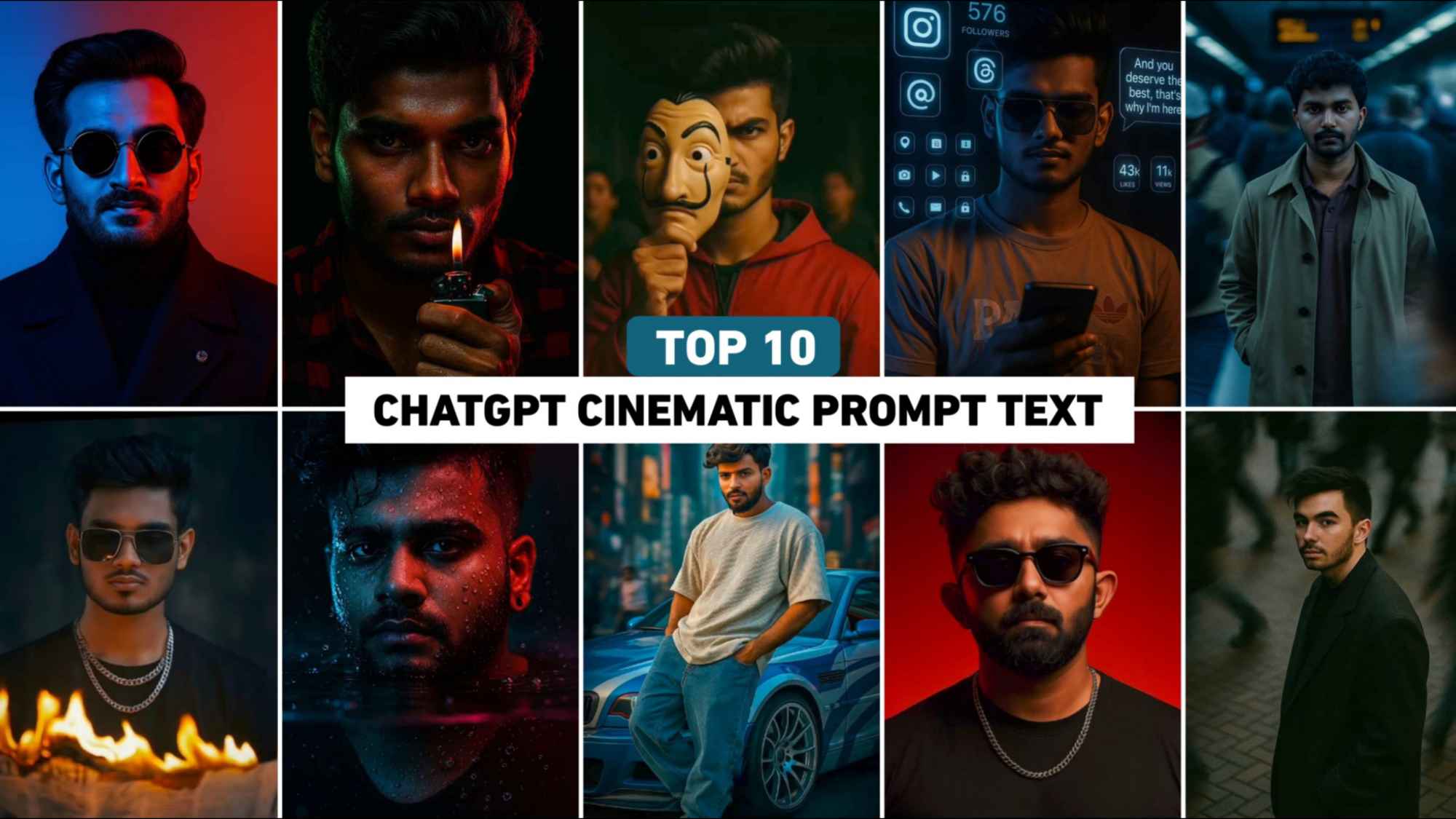 Top 10 Chatgpt Cinematic Ai Photo Editing Prompts