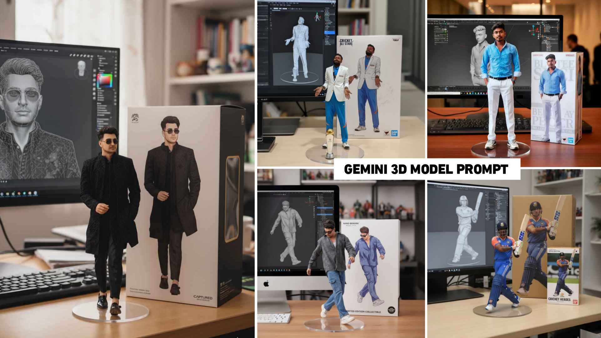 Gemini 3D Model Ai Photo Editing Prompt | Gemini 3D Model