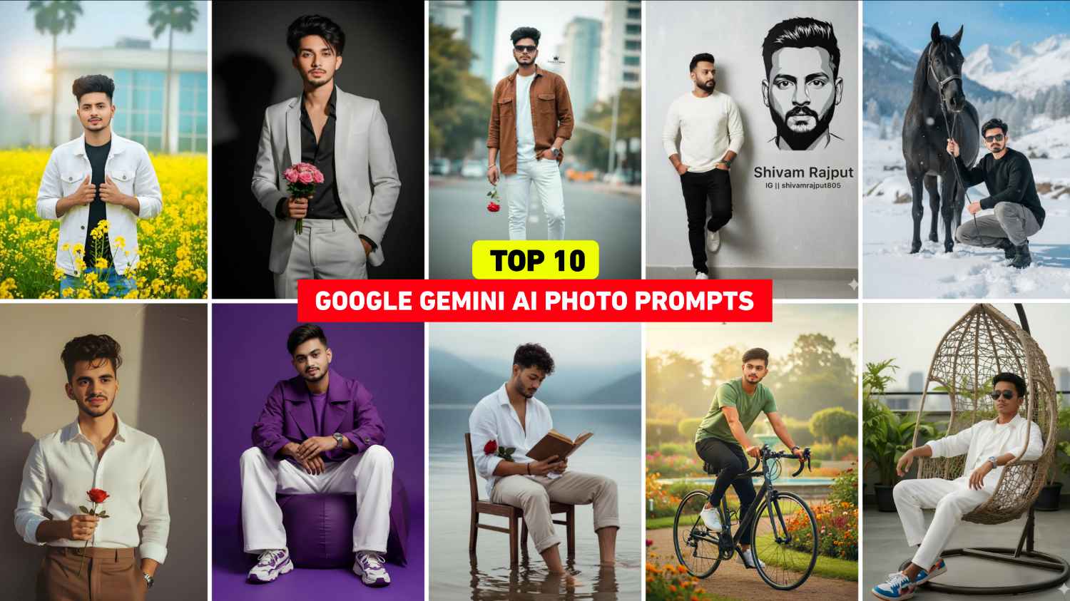 Top 10 Google Gemini Ai Photo Editing Prompts - Gemini Prompt