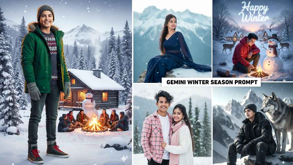 Google Gemini Winter Season Ai Photo Editing Prompt 2025