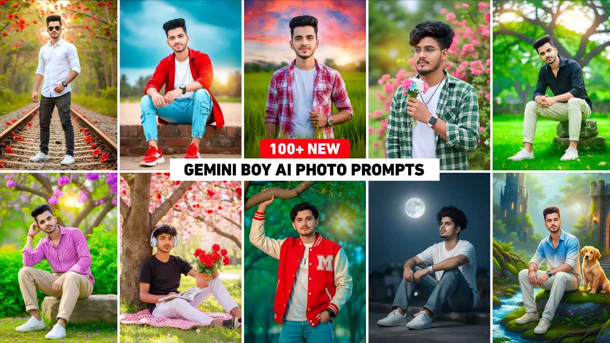 Trending 100+ New Google Gemini Boy Ai Photo Editing Prompts