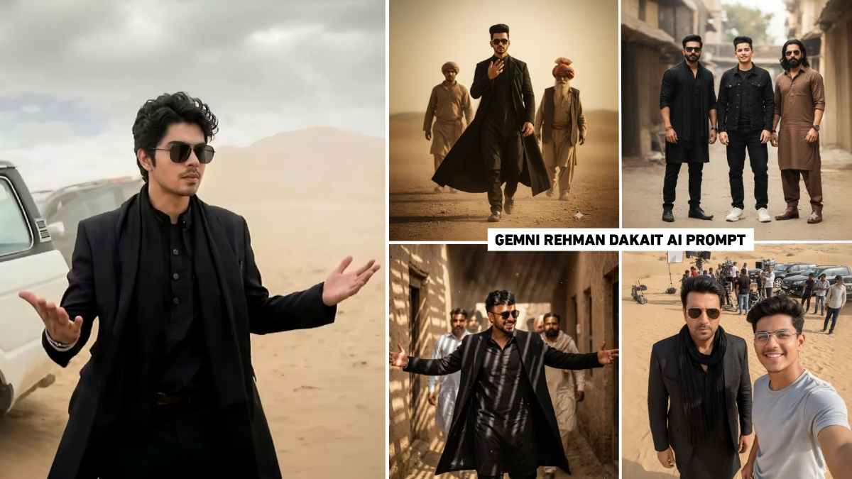 Google Gemini Rehman Dakait Ai Photo Editing Prompt - Dhurandha
